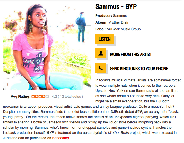 Sammus on DJBooth – S ∆ M M U S | PHD